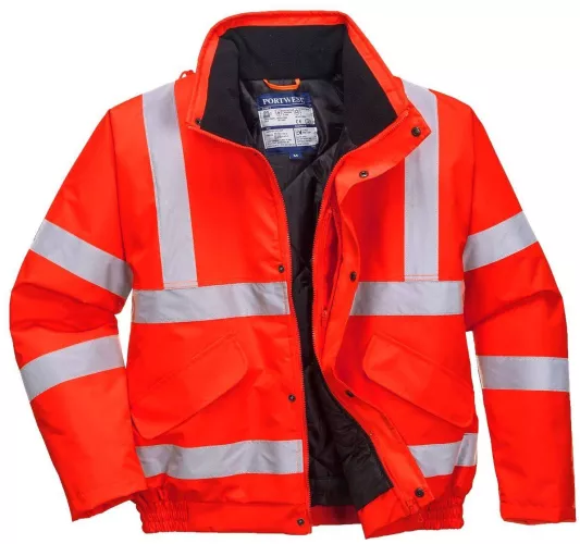 Jacheta de protectie reflectorizanta Bomber Portwest-S463 Rosu L 4bdh_460609149 - cel.ro