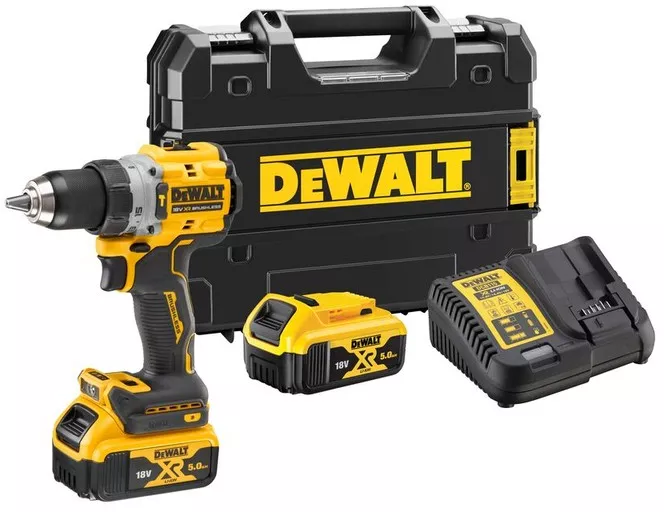 Masina de gaurit si insurubat cu percutie Dewalt DCD805P2T cu acumulator - cel.ro