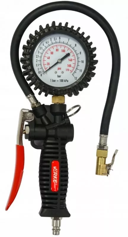 Pistol umflat roti cu manometru 0-12bar V81265 Verke qfpf_460630615 ...