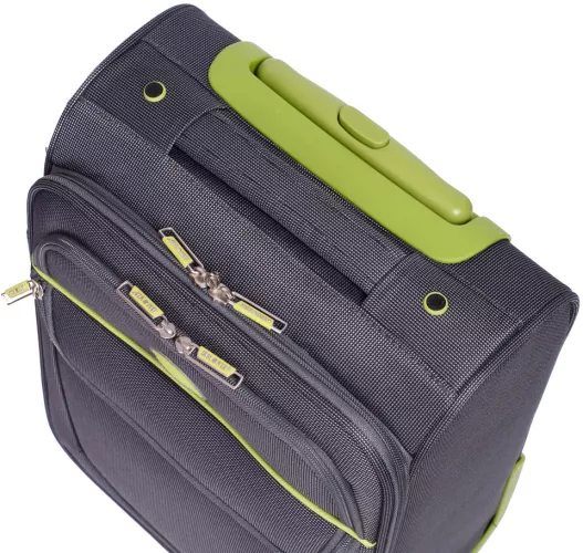 Troler Lamonza Superlight 42x31x19 cm 2 kg gri / verde a12578 - cel.ro