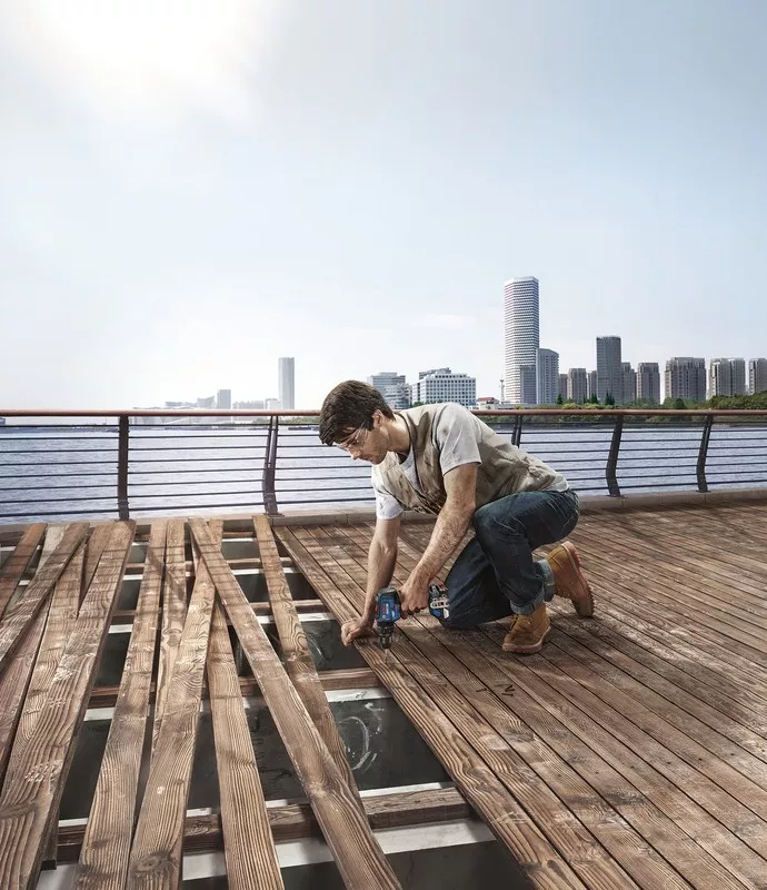 Masina de gaurit si insurubat cu percutie Bosch GSB 18V-50 fara ...