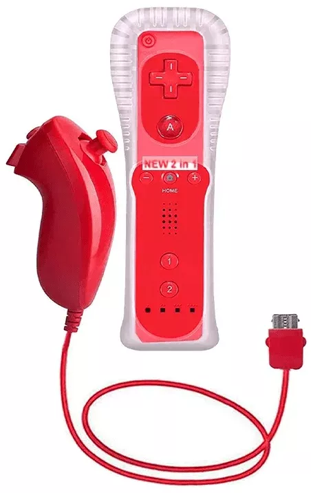 1 pair cu Nunchuck Remote controller Set For Nintendo Wii - roE&trade u ...