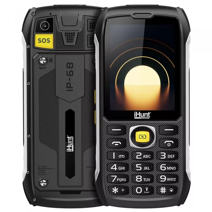 Telefon iHunt Titan Survivor 4G 2.8 inch QVGA Dual SIM 48MB 4500 mAh Black
