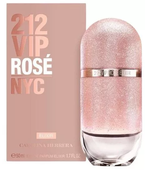 Carolina Herrera 212 Vip Rose Elixir Apa de parfum pentru femei EDP 50 ...