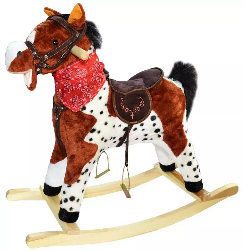 Calut balansoar cu sunete maro/alb RBT_RB-01-4_29699 - cel.ro
