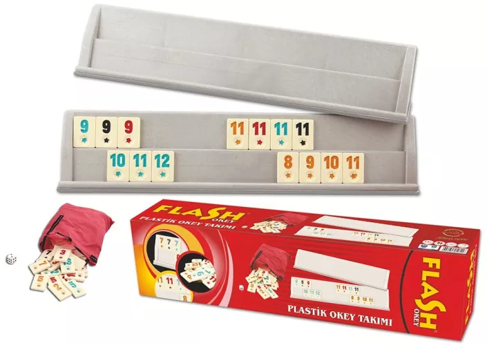 Joc Remi din plastic Star Okey RBT_1010129_38629 - cel.ro