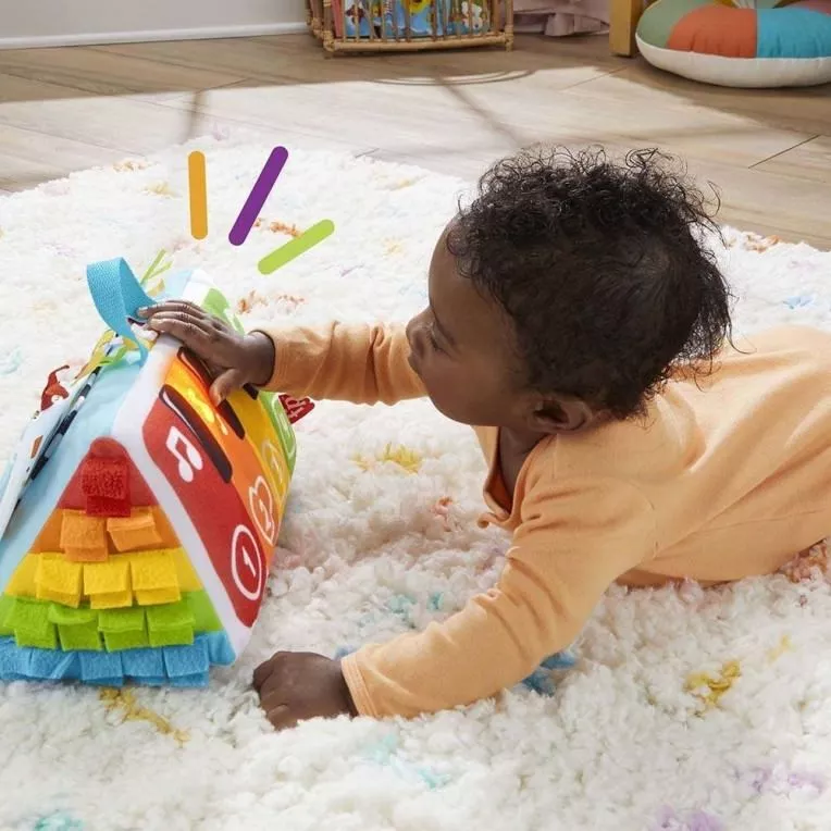Jucarie bebelusi pian moale Fisher-Price Kick and Play HBR_MTHND54 - cel.ro
