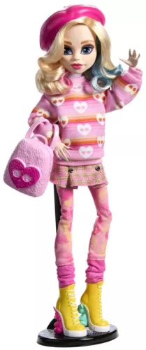 Papusa Enid Sinclair Monster High Wednesday HBR_MTHXJ05 - cel.ro