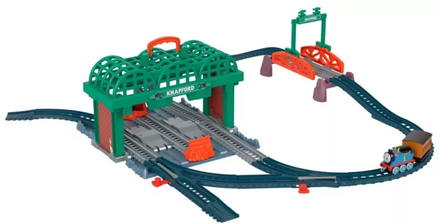 Set de joaca motorizat Thomas - Gara Knapford HBR_MTHGX63