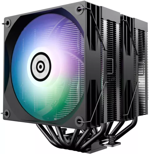 Cooler Procesor ENERMAX ETS-TD60D-ARGB Intel / AMD Support 250W+ TDP 2x ...