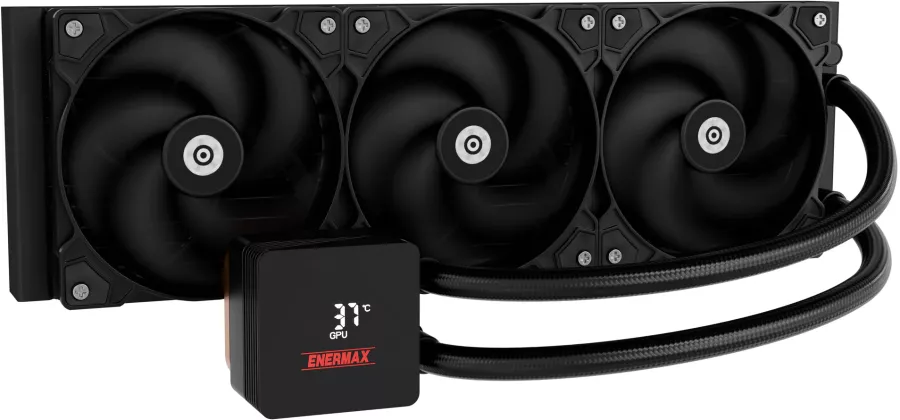 Cooler Enermax Liqmax IV 360mm Support 390W TDP Intel / AMD magnet ...