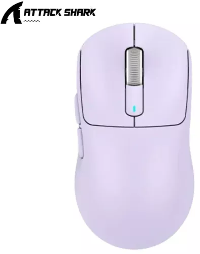 Shark X3 Pro Mouse de Gaming Wireless 4K Design Ergonomic - X3 Violet ...