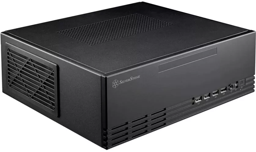 Carcasa HTPC SilverStone SST-ML11B Negru Micro-ATX SST-ML11B - cel.ro
