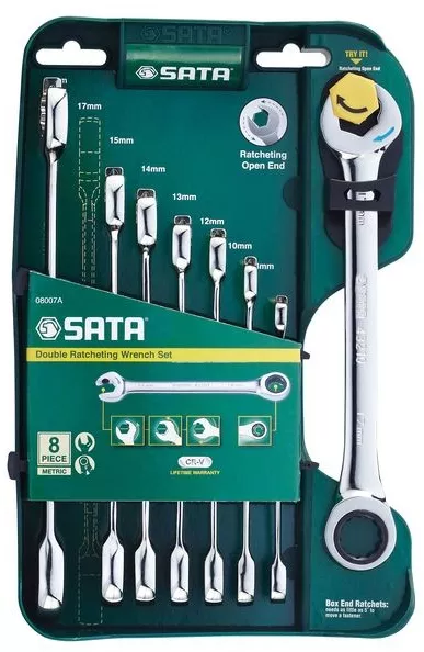 Set chei combinate cu clichet Sata 8-19mm 8 piese um4k_605650027 - cel.ro