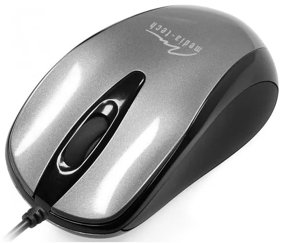 Mouse Optic Media-Tech MT1091S 800 dpi USB Argintiu