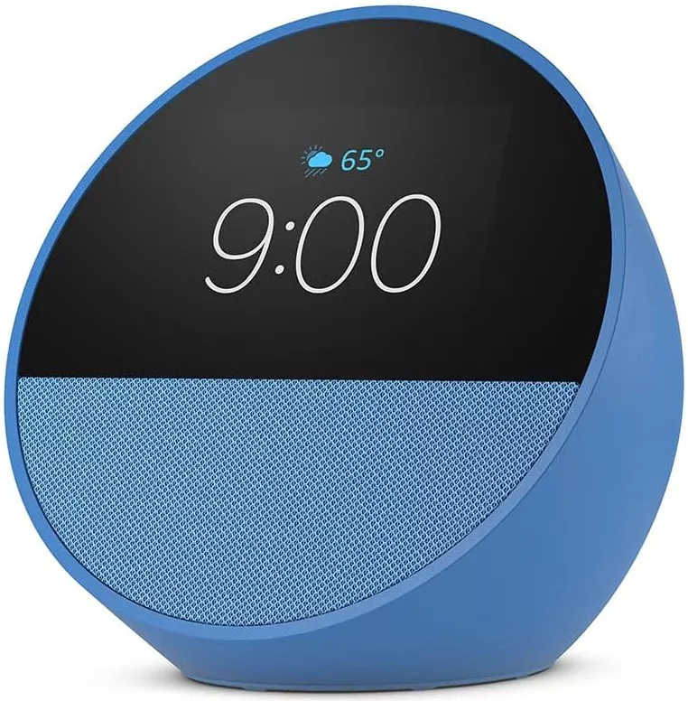 Boxa inteligenta Amazon Echo Spot 2024 Display 2.83 inch Wi-Fi Bluetooth