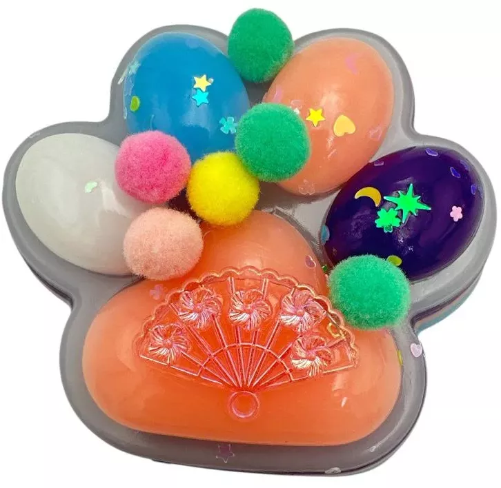 Jucarie Antistres BaoBao Squishy Cat Paw cu Revenire Lenta 12.5x10.5 cm 220g - cel.ro