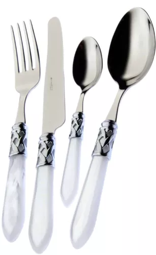 Set 24 tacamuri Casa Bugatti - Aladdin Alb gypu_849839522 - cel.ro