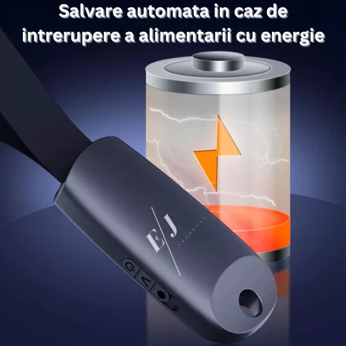 Mini reportofon cu microfon ascuns activare vocala MP3 Player S26 - 16 ...
