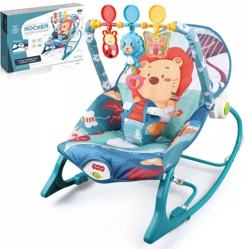 Balansoar si scaun electric 3 in 1 pentru bebelusi VisionHub® - cel.ro