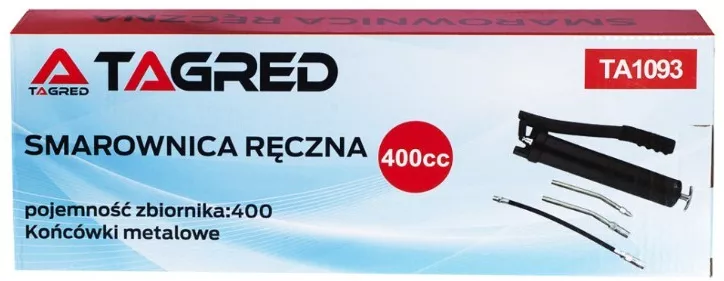 Decalimetru/pompa de ungere manuala Tagred 400ml cu supapa de aerisire ...