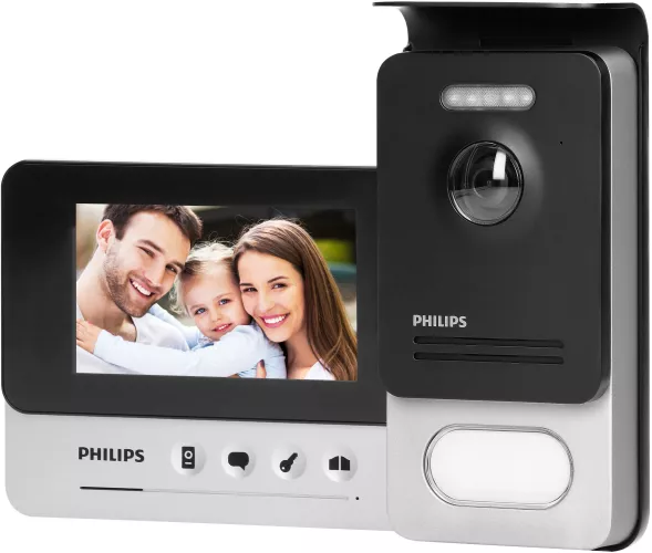 Interfon wireless cu acumulator WelcomeEye Link Philips Wi-Fi Full HD ...