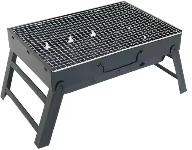 Gratar portabil pliabil cu carbuni TL-353 Culoare - negru TL-353 - cel.ro