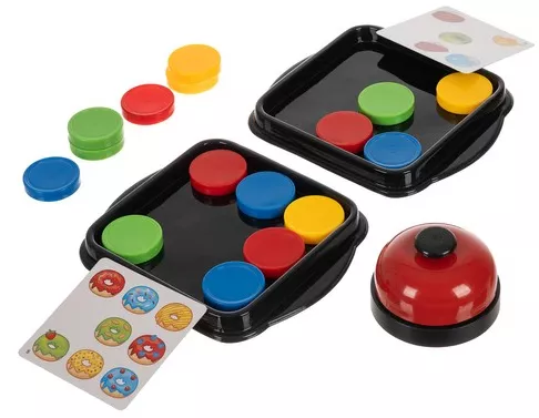 Joc de gandire logica Zola Quick Pucks 16 discuri 40 cartonase cu ...