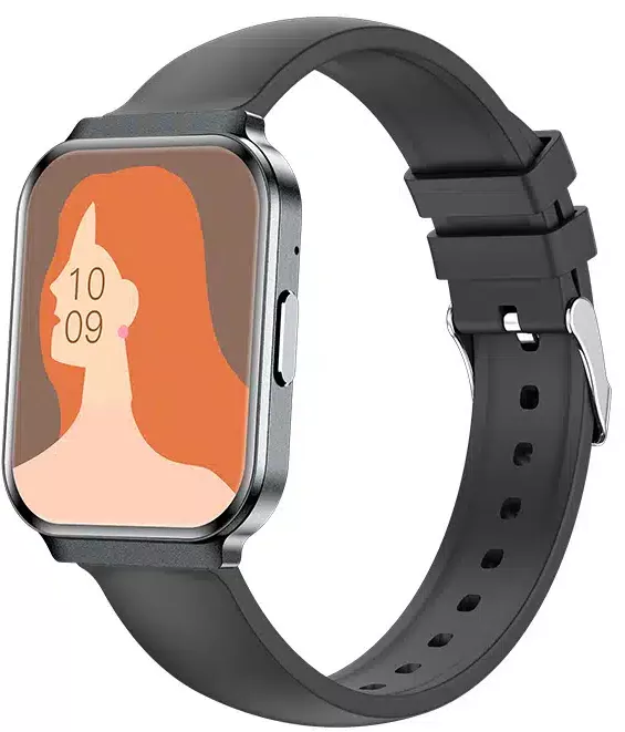 Smartwatch iQuality® sGlow PRO Obsidian Black in romana Curea Cadou Apelare