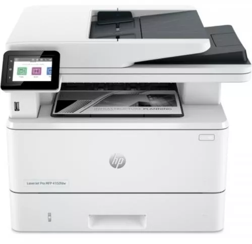 Imprimanta multifunctionala laser monocrom HP Pro 4102dw A4 duplex ADF ...