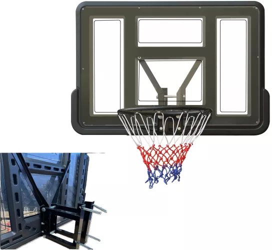 Cos baschet cu panou Zola diametru 45 cm 110 x 75 cm sistem arcuri ...