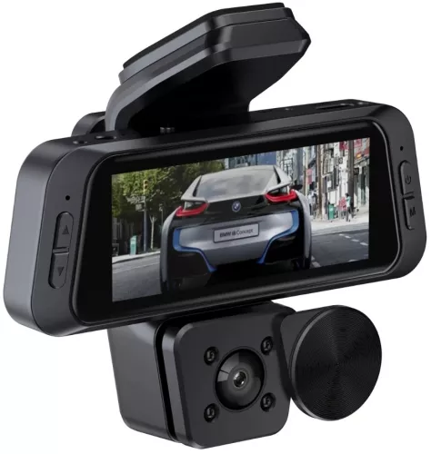 Camera video auto tripla Dash Cam S3 3 lentile Night Vision Ecran IPS ...