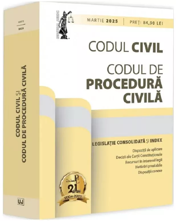 Codul civil si codul de procedura civila martie 2025 Dan Lupascu iyrk_70290466 - cel.ro