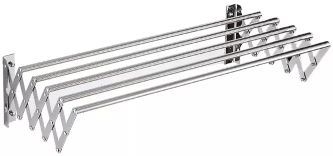 Uscator rufe metalic retractabil cu prindere in perete BS-565 - cel.ro