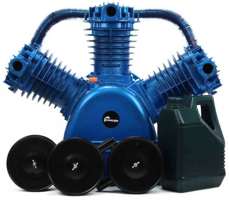 Cap compresor de aer cu 3 pistoane 100mm 1900l/min 11kW 10 bari B ...