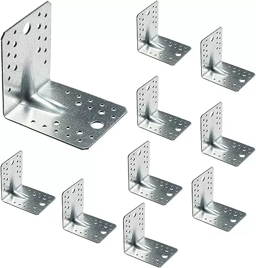 Coltar perforat pentru lemn Vinclu 90 grade tip 4n zincat 70 x 70 x 54 ...