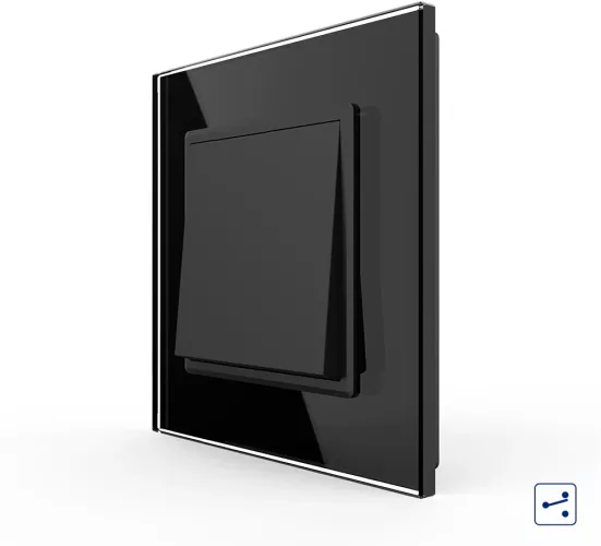 Intrerupator Simplu Mecanic Cap Scara 2 Module LIVOLO cu Rama din ...