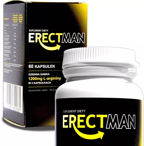 Erectman Supliment pentru erectie puternica si libidou Suport natural ...