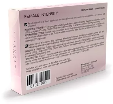 Female Intensity 10 capsule Supliment alimentar pentru libido si ...