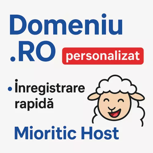 Domeniu web site generice si de tara - Inregistrare rapida - Mioritic ...