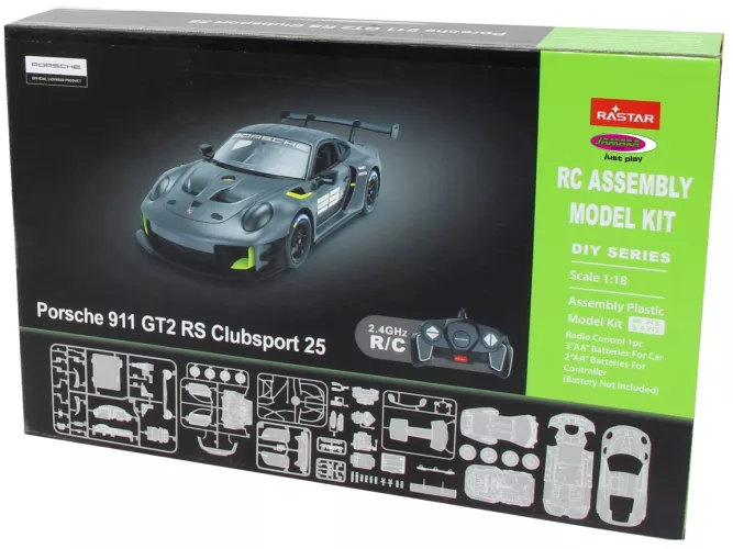 Kit de construit masina RC cu telecomanda Porsche 911 GT2 RS Clubsport ...