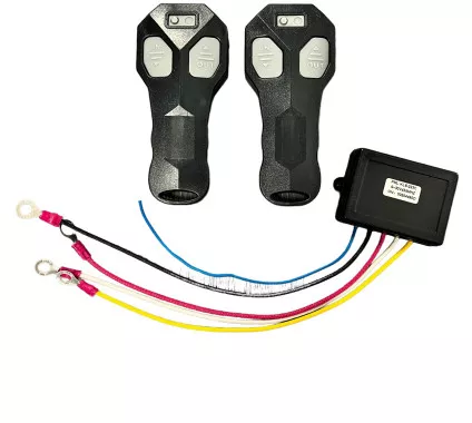 Kit Modul cu Telecomanda Wireless pentru Troliu Auto sau ATV Alimentare ...