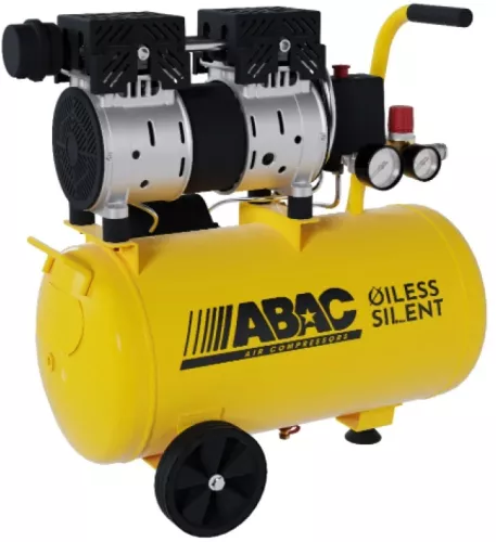 Compresor de aer cu piston fara ulei silentios - 0.75 kW 130 L/min 8 ...