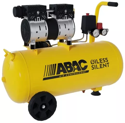 Compresor de aer cu piston fara ulei silentios - 0.75 kW 130 L/min 8 ...