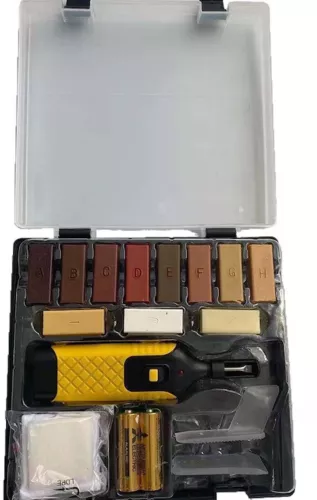 Kit Reparatii Parchet si Pardoseli Laminate 11 Batoane Cerate Accesorii ...