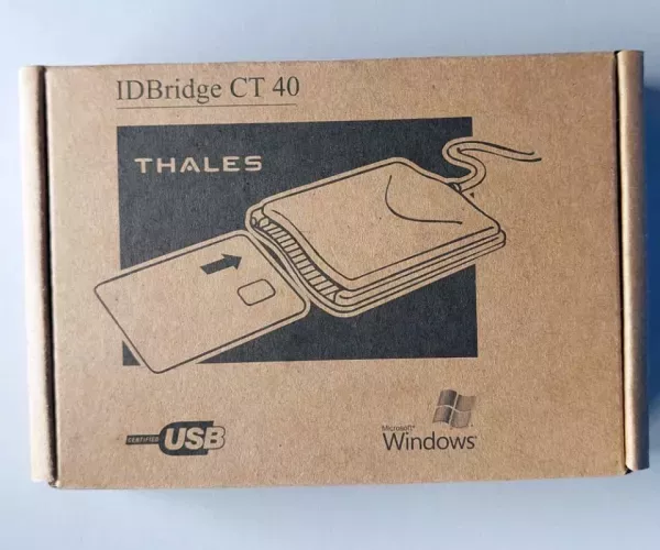 Cititor carti noi de identitate cu cip Thales IDBridge CT40 962-000011-002