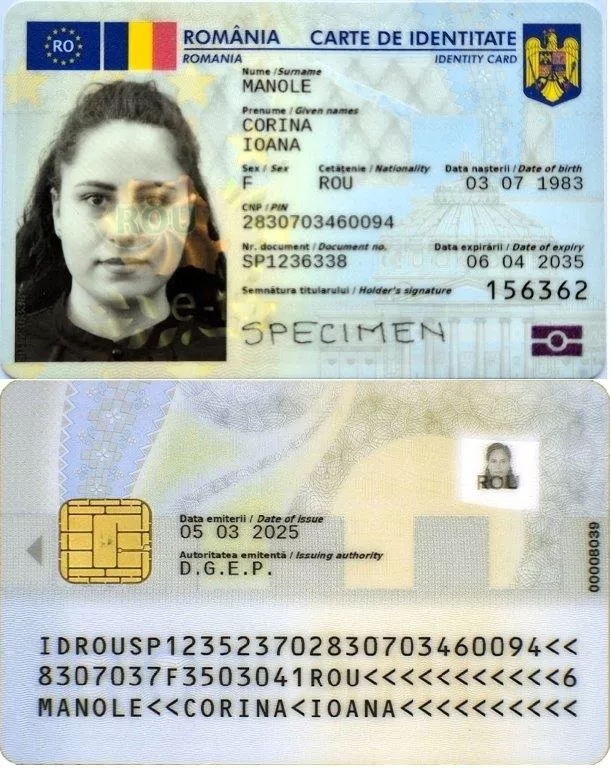 Cititor carti noi de identitate cu cip Thales IDBridge CT40 962-000011-002