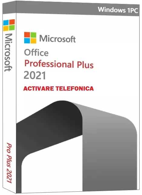 Licenta Office 2021 Pro plus- Activare telefonica bf893db8