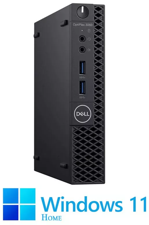 Mini PC Dell OptiPlex 3060 Hexa Core i7-8700T 16GB 256GB SSD Win 11 ...