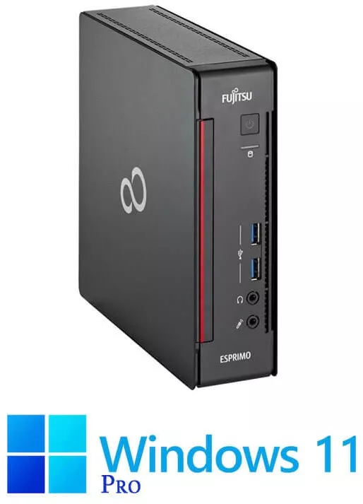 Mini PC Fujitsu ESPRIMO Q558 Hexa Core i5-9500T 16GB DDR4 SSD Win 11 Pro